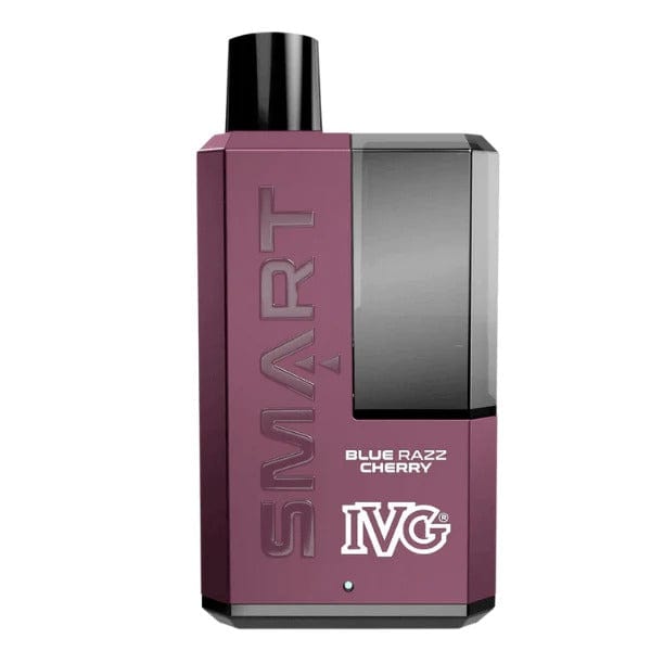 IVG Smart 5500 Puff Disposable Vape - Blue Razz Cherry – The Vape Life