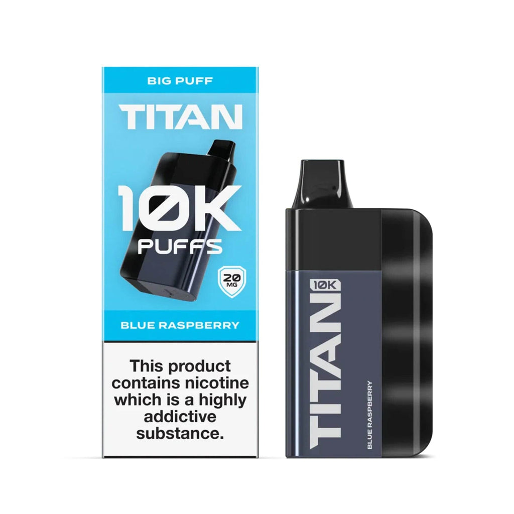 Titan 10K Disposable Vape Kit - Blue Raspberry – The Vape Life